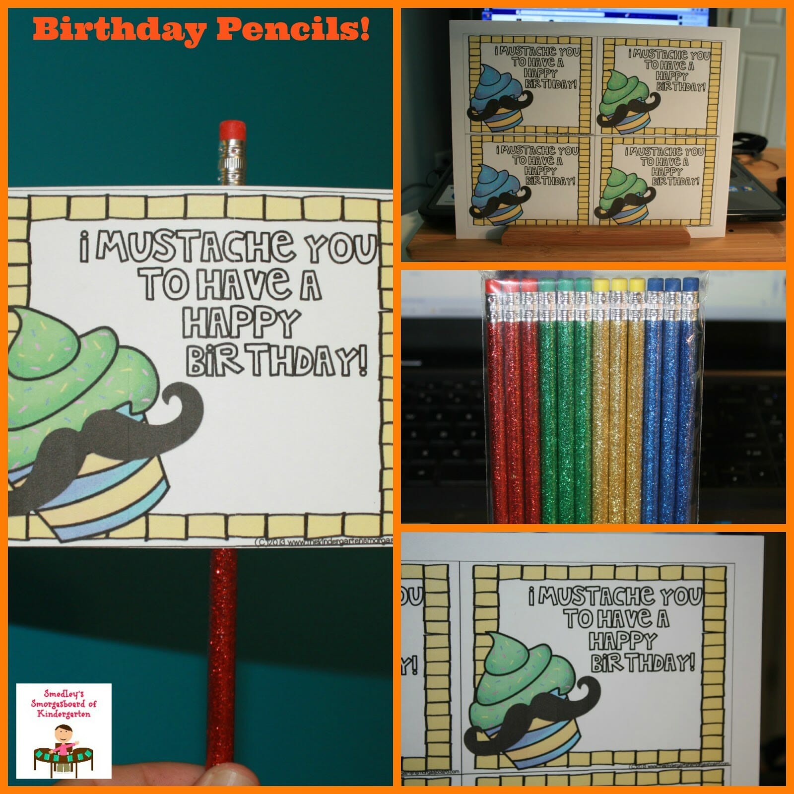 Mustache Birthday Fun! | The Kindergarten Smorgasboard