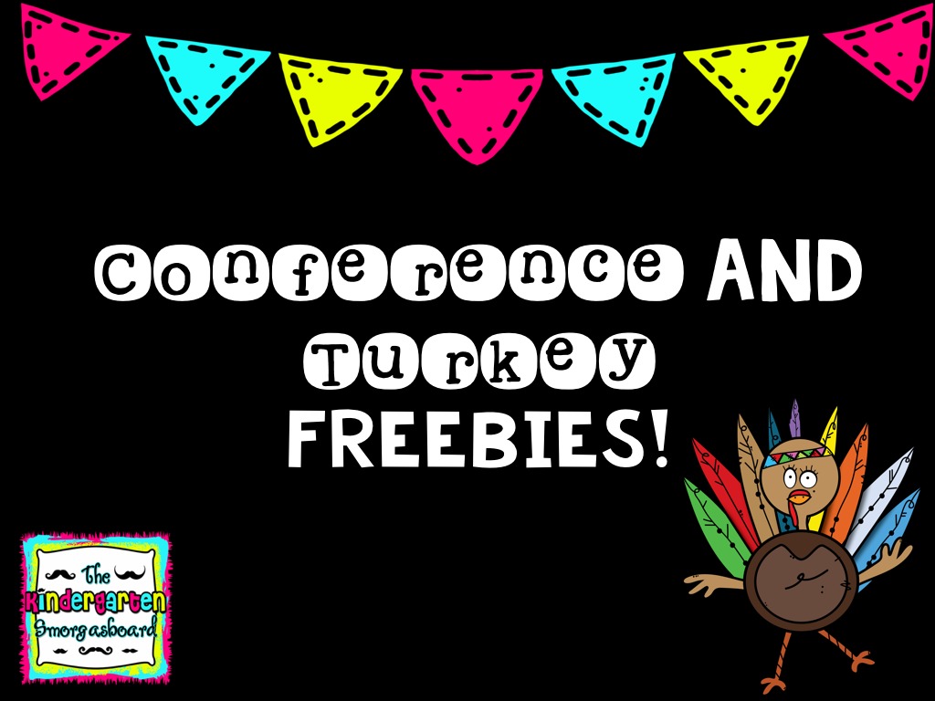 Turkey Freebies! | The Kindergarten Smorgasboard