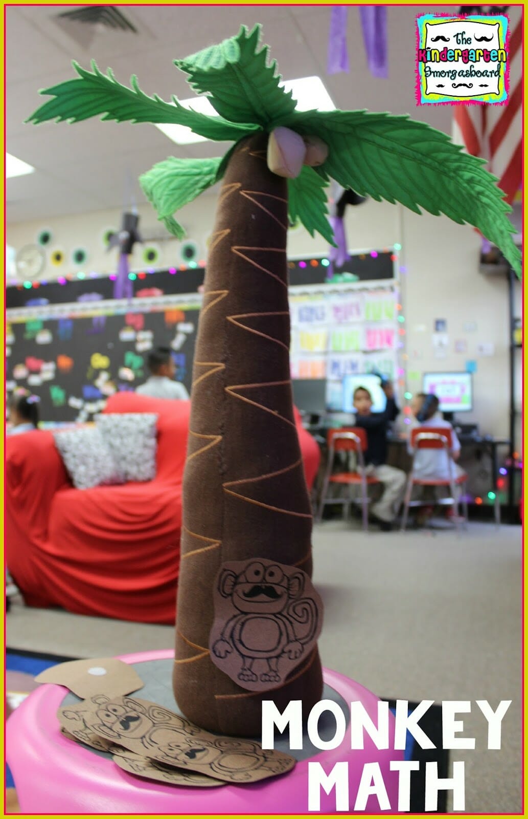 Monkey Subtraction – SmorgieVision – The Kindergarten Smorgasboard