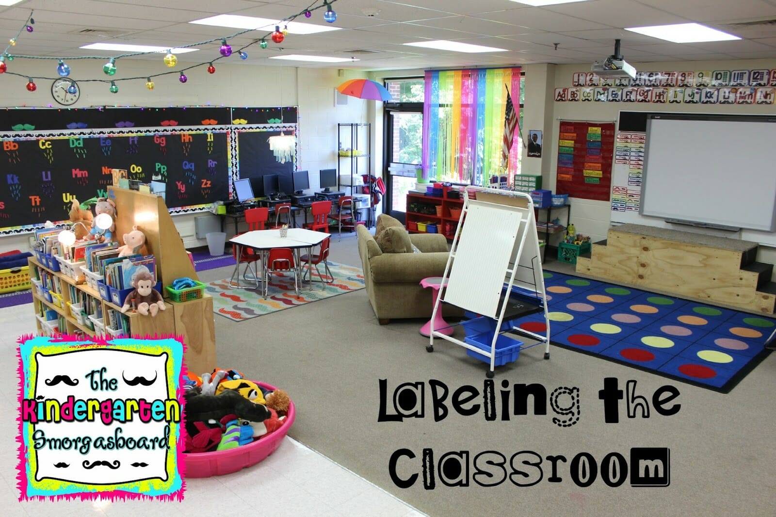 Classroom Labeling - SmorgieVision | The Kindergarten Smorgasboard