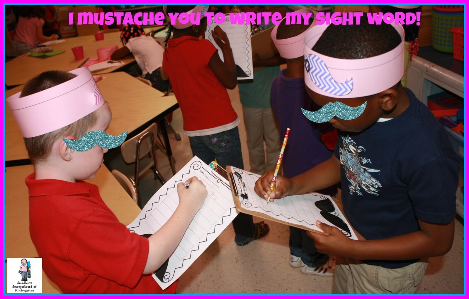 Mustache YAHTZEE! – The Kindergarten Smorgasboard