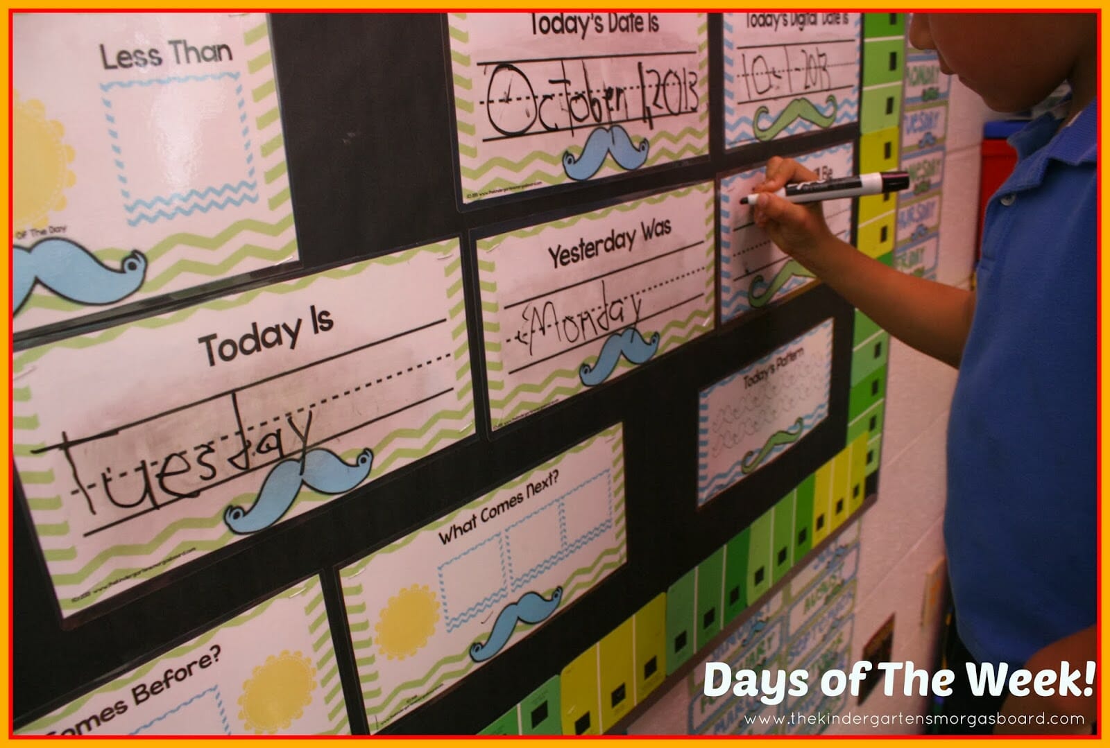 A Kindergarten Smorgasboard Calender Routine – The Kindergarten ...