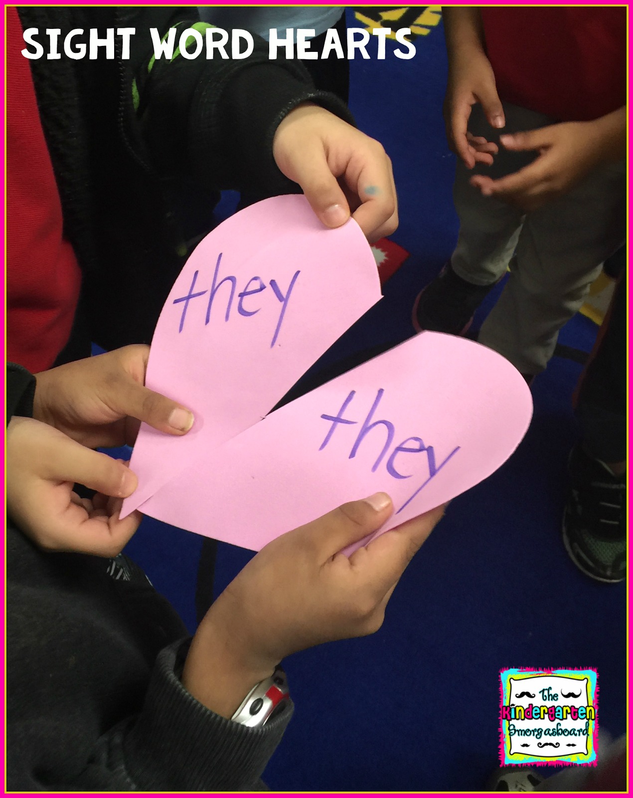 Heartbreakin' Sight Words | The Kindergarten Smorgasboard