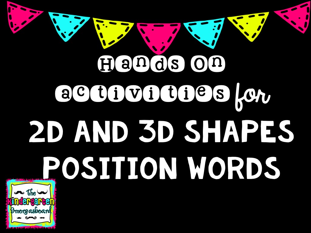 Shapes And Position Words | The Kindergarten Smorgasboard