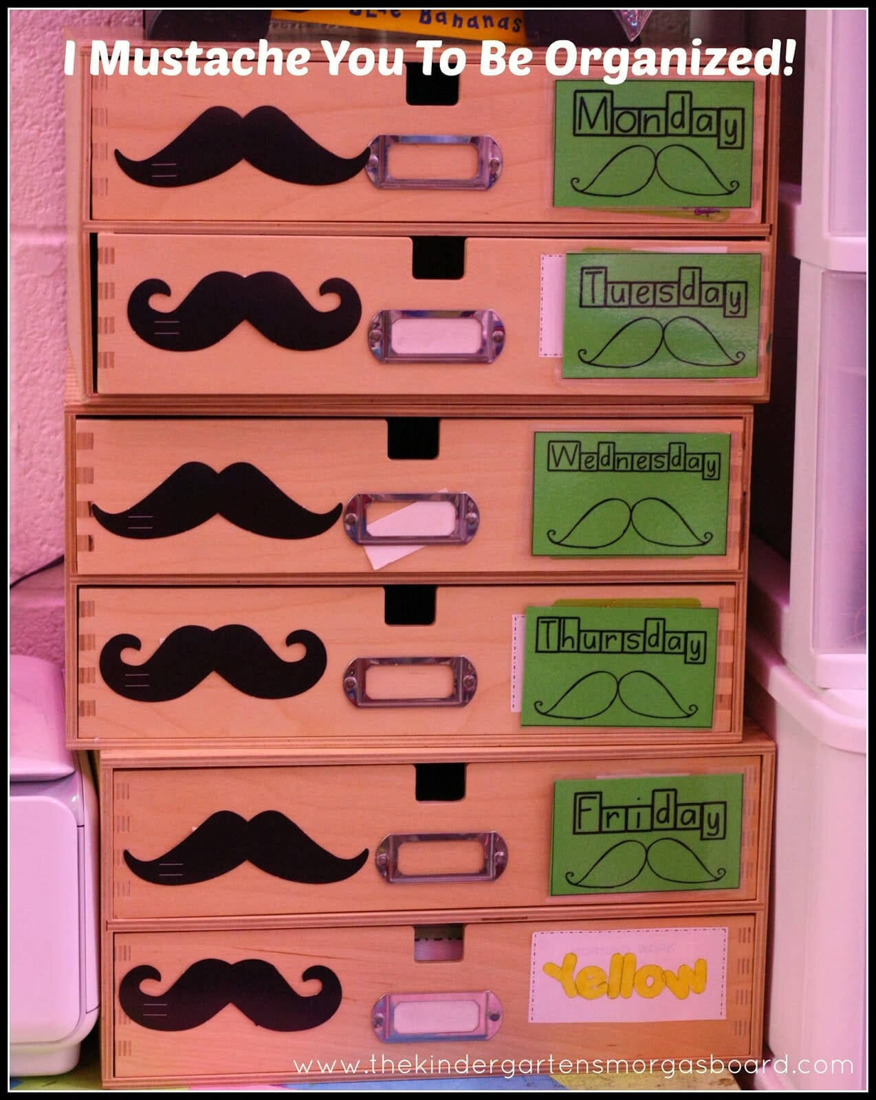Mustache Goodness! | The Kindergarten Smorgasboard