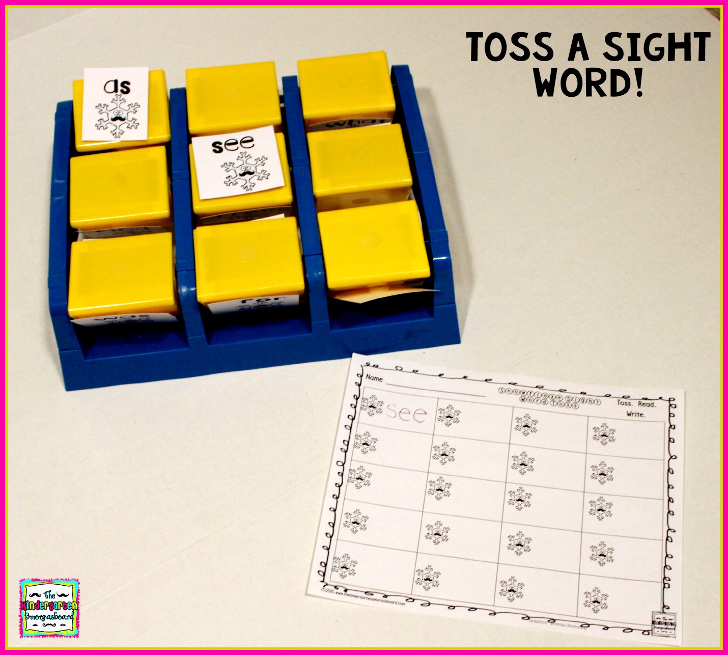 Sight Word Toss! – The Kindergarten Smorgasboard