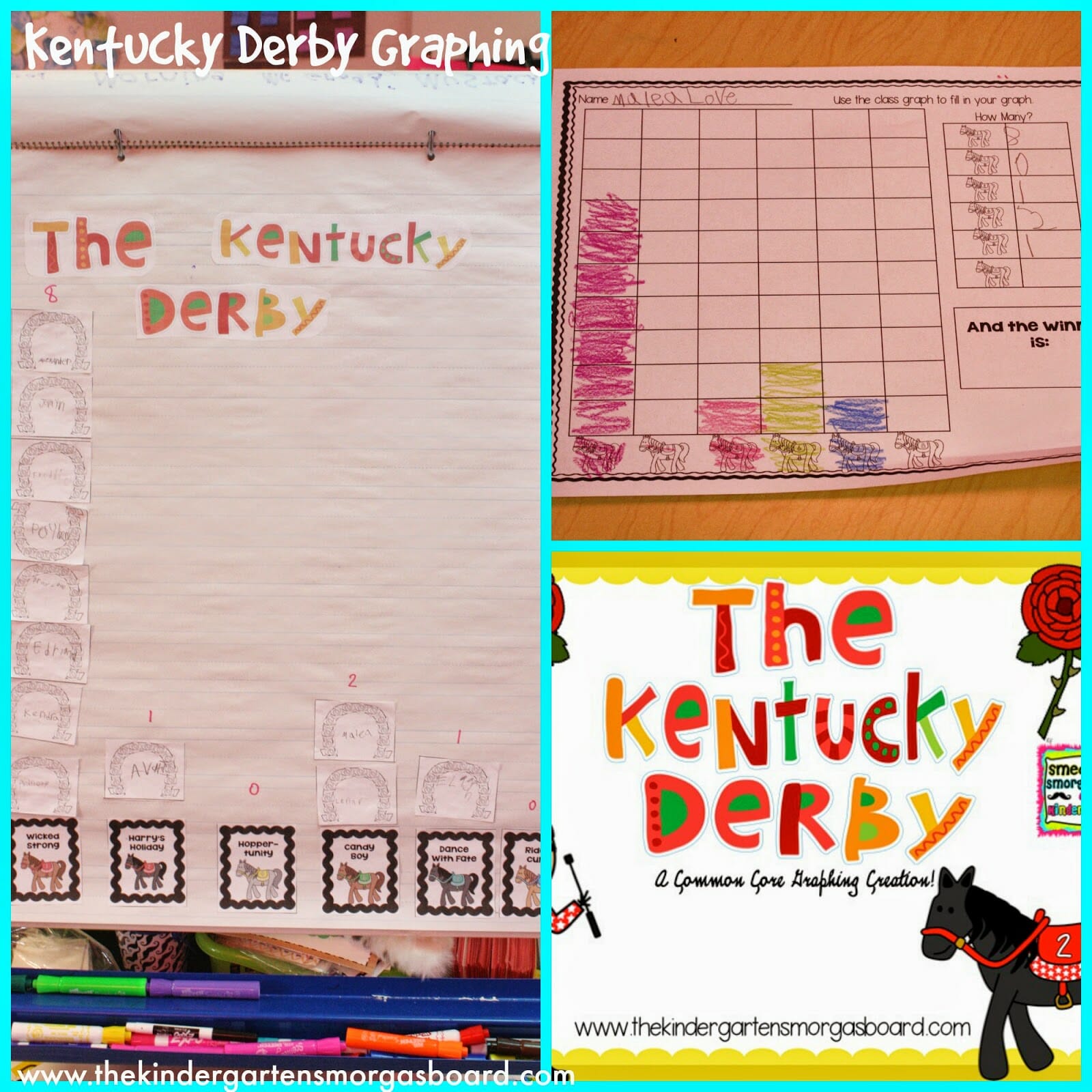 Kentucky Derby Graphing! – The Kindergarten Smorgasboard