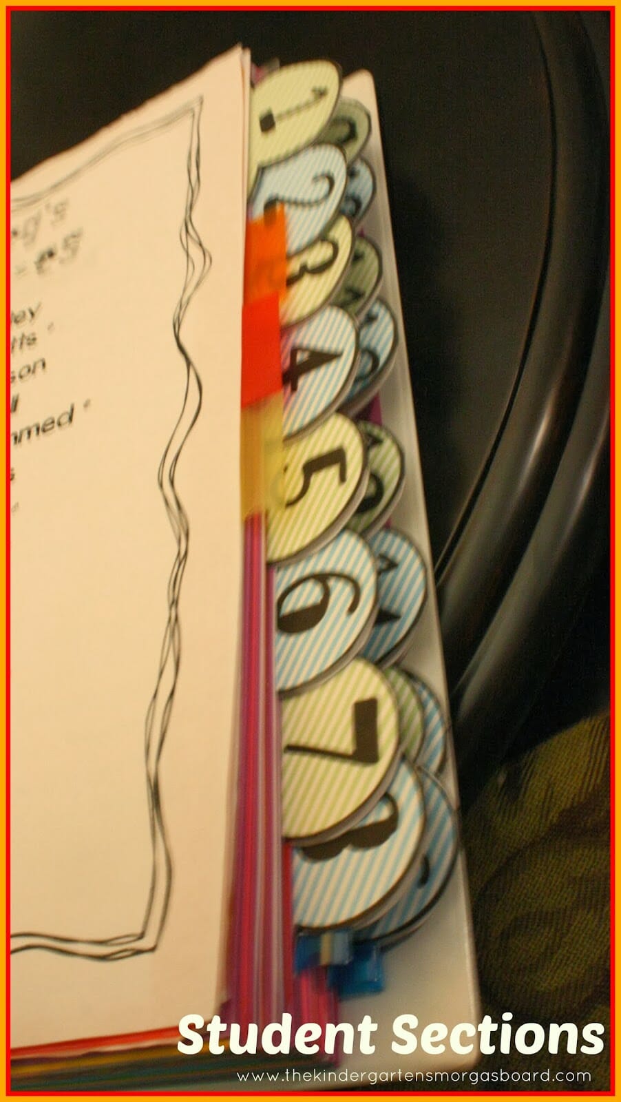 Data Notebook – The Kindergarten Smorgasboard