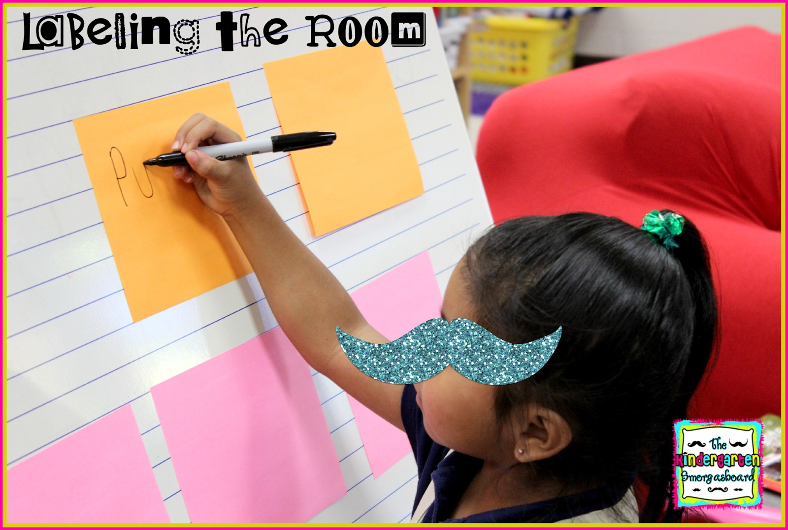 Classroom Labeling - SmorgieVision | The Kindergarten Smorgasboard