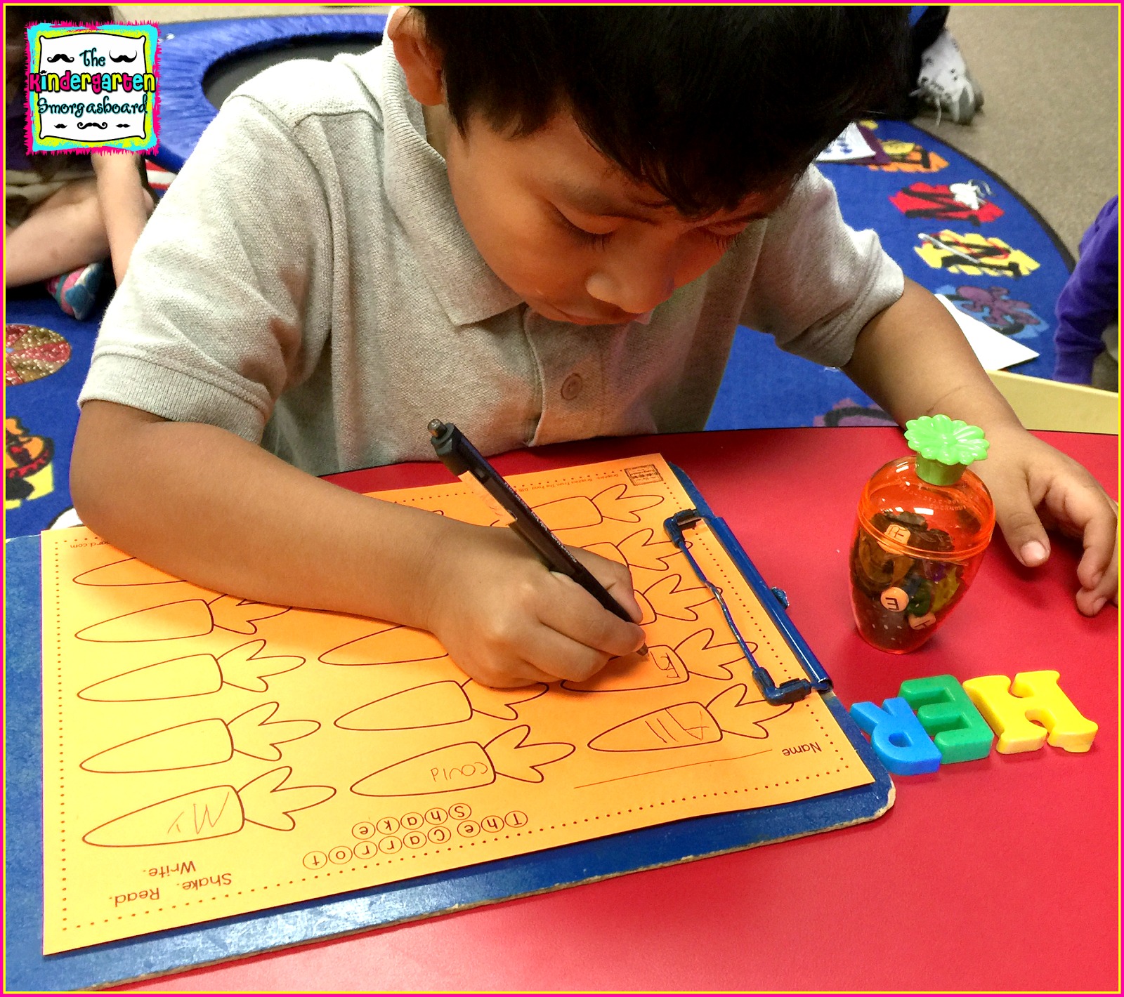 The Carrot Shake Sight Word Game! – The Kindergarten Smorgasboard