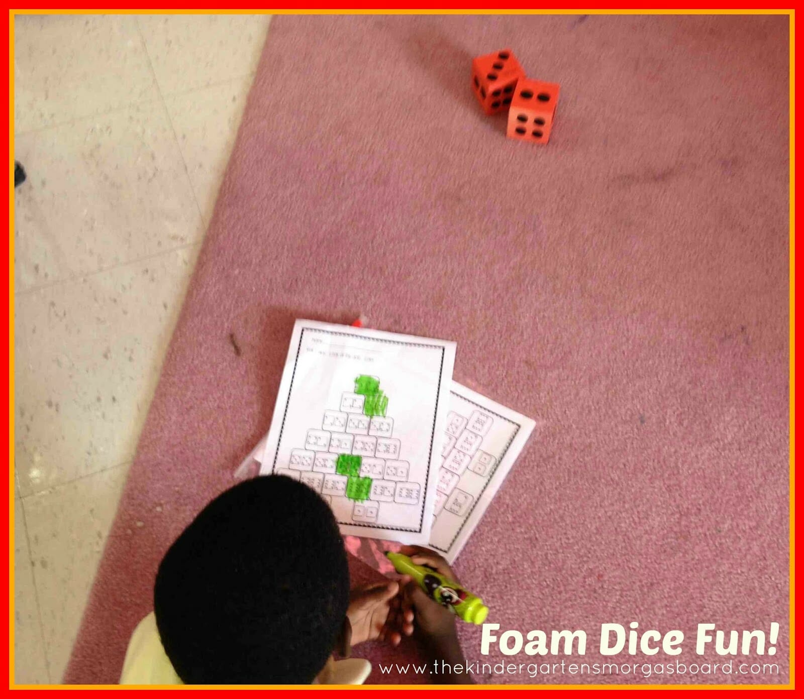 Dice Games: Using Dice In The Classroom | The Kindergarten Smorgasboard