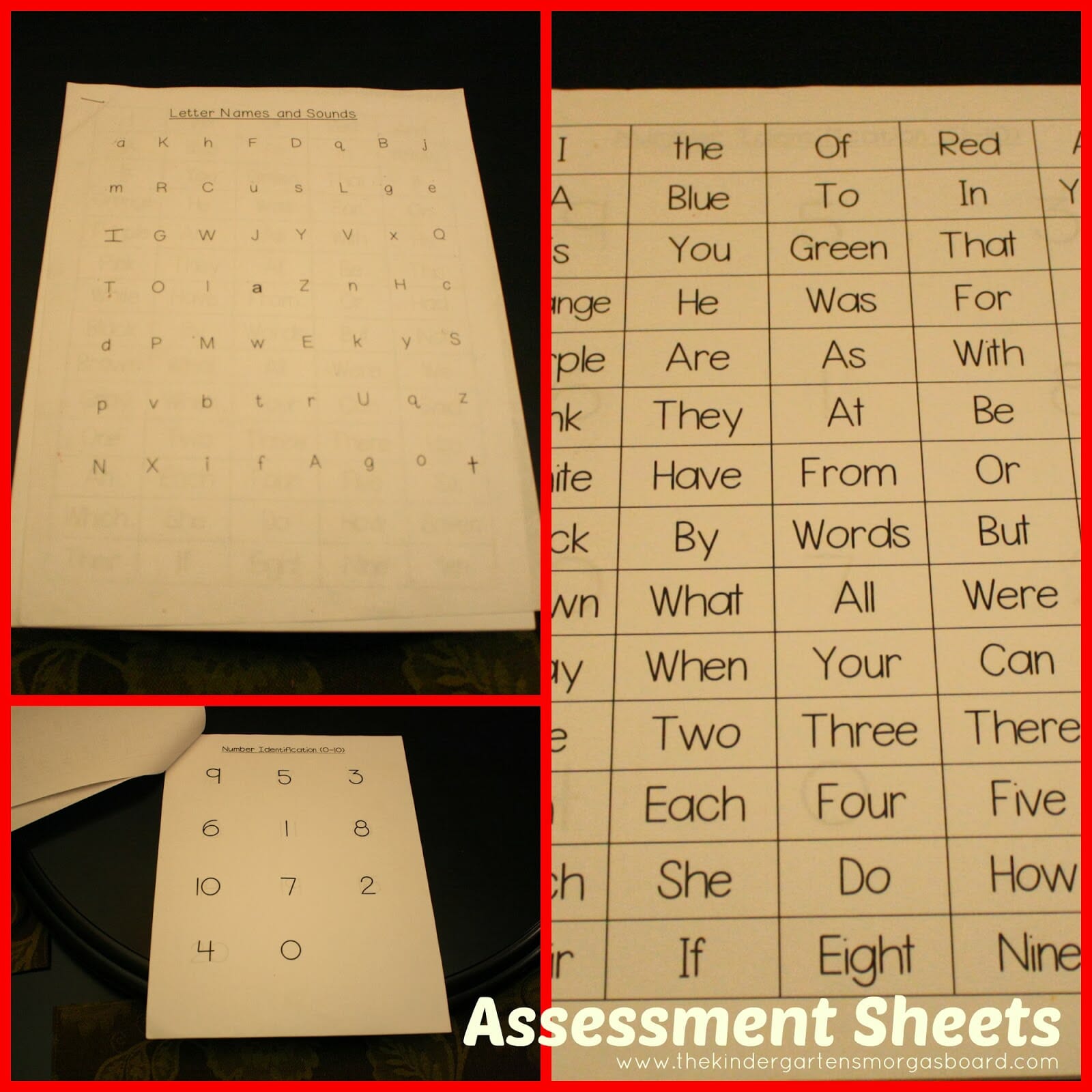 Data Notebook – The Kindergarten Smorgasboard