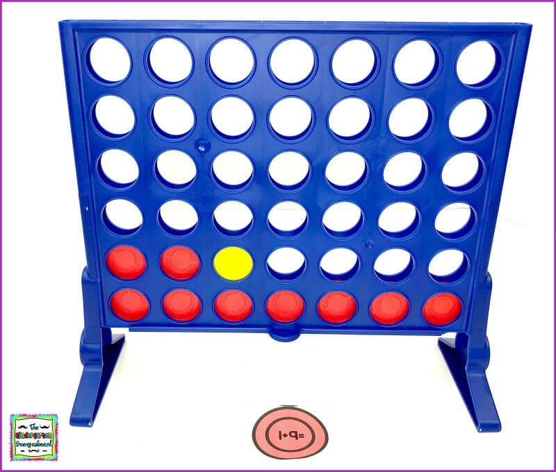 Kindergarten Math Games: Connect 4 – The Kindergarten Smorgasboard