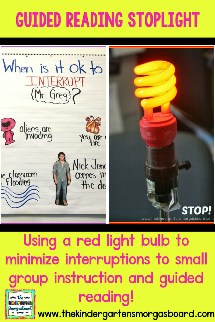 Guided Reading: The Stoplight | The Kindergarten Smorgasboard
