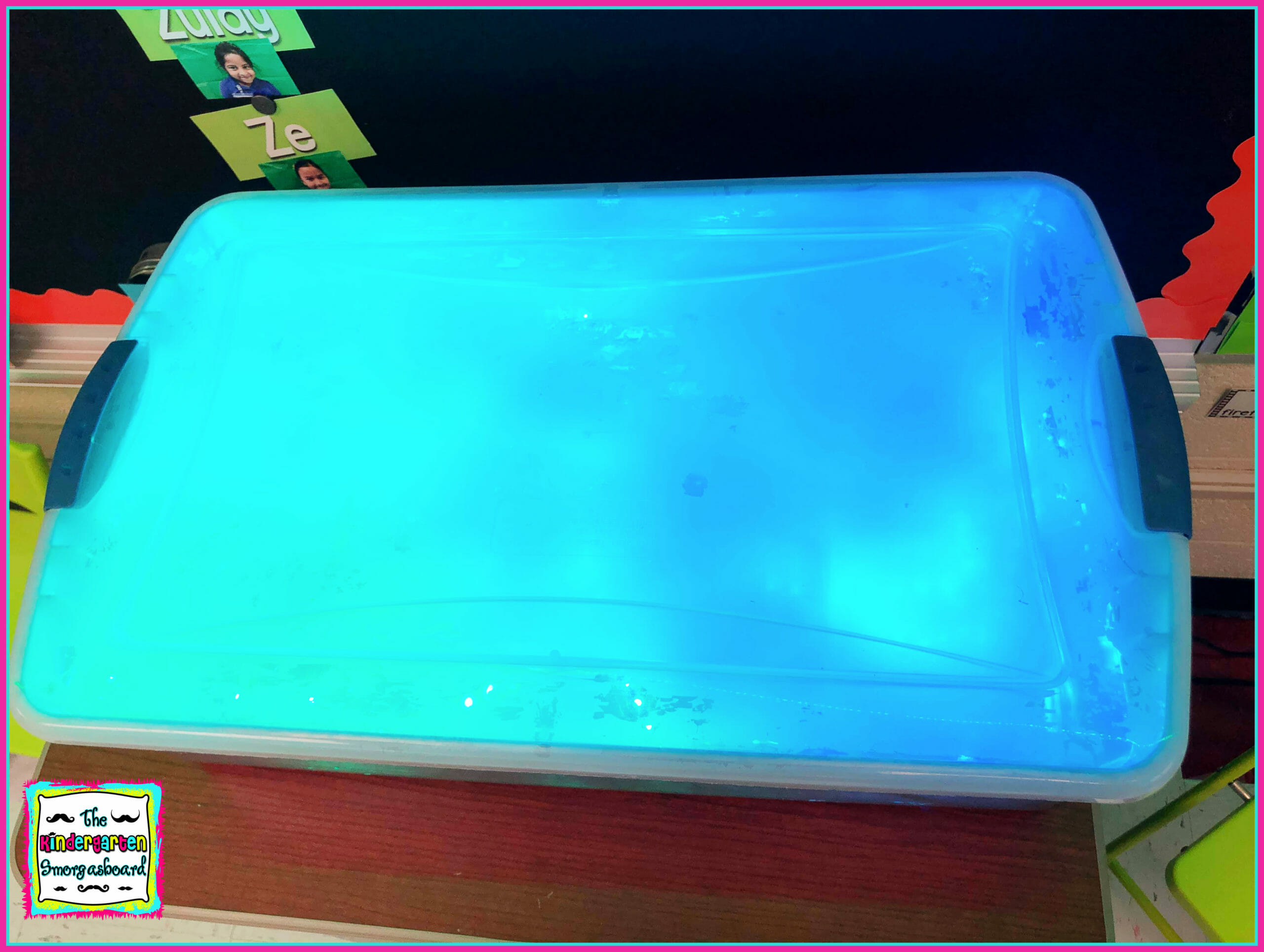 light table in the classroom (1) – The Kindergarten Smorgasboard