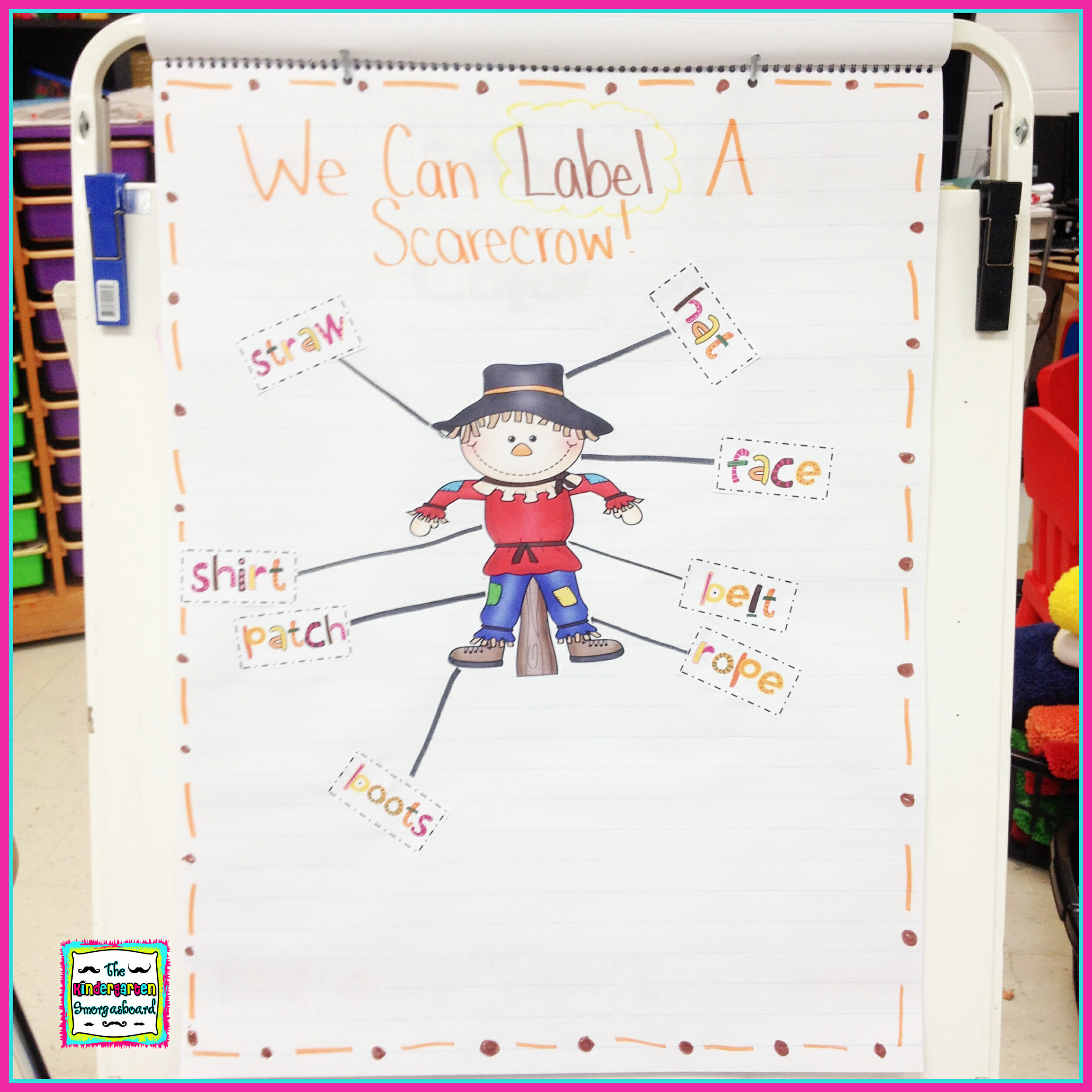 label a scarecrow – The Kindergarten Smorgasboard
