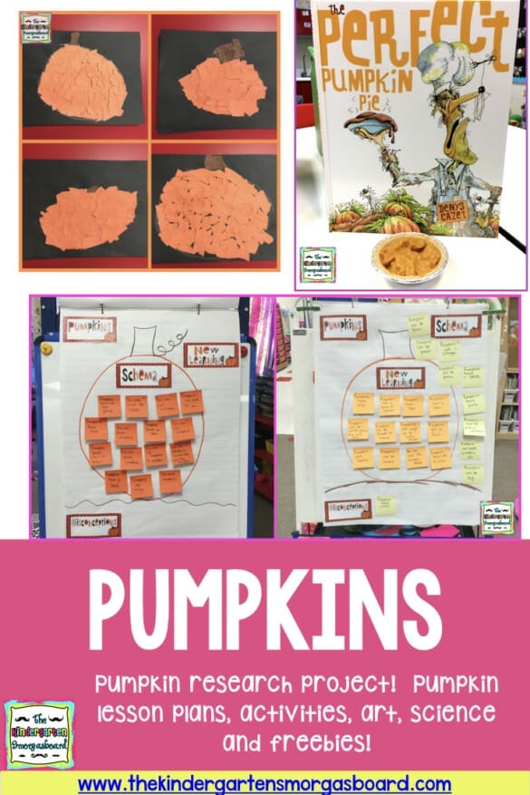 Pumpkin Research Project, Word Families, Addition: Schedulin’ Sunday ...