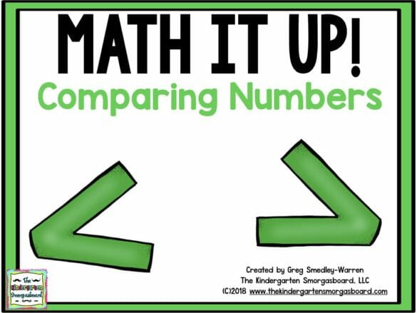 Comparing Numbers – The Kindergarten Smorgasboard