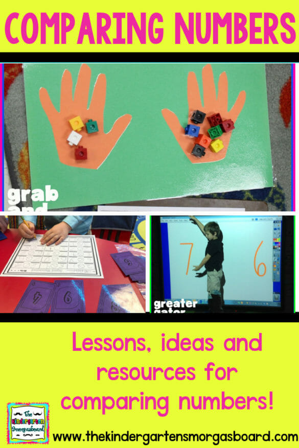 Comparing Numbers – The Kindergarten Smorgasboard