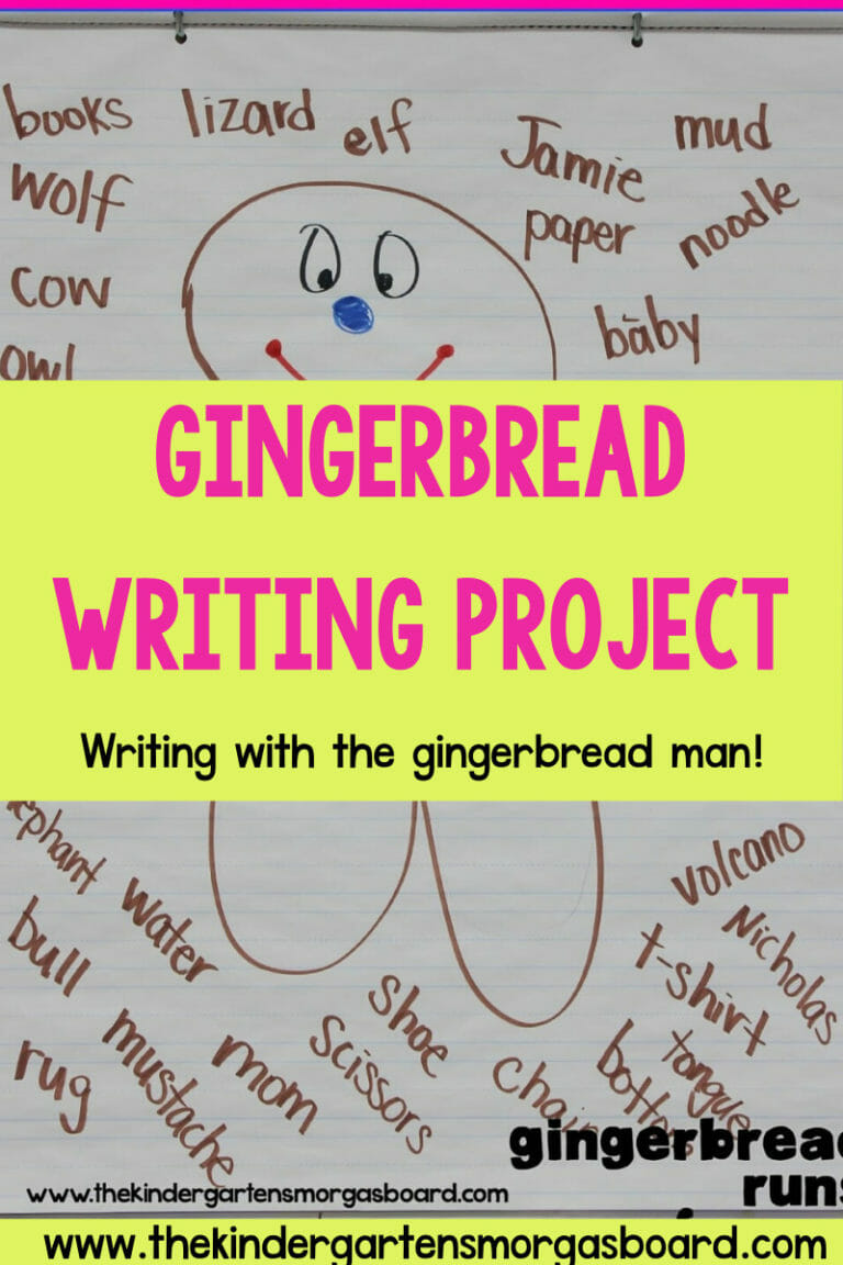 Gingerbread Writing Project – The Kindergarten Smorgasboard