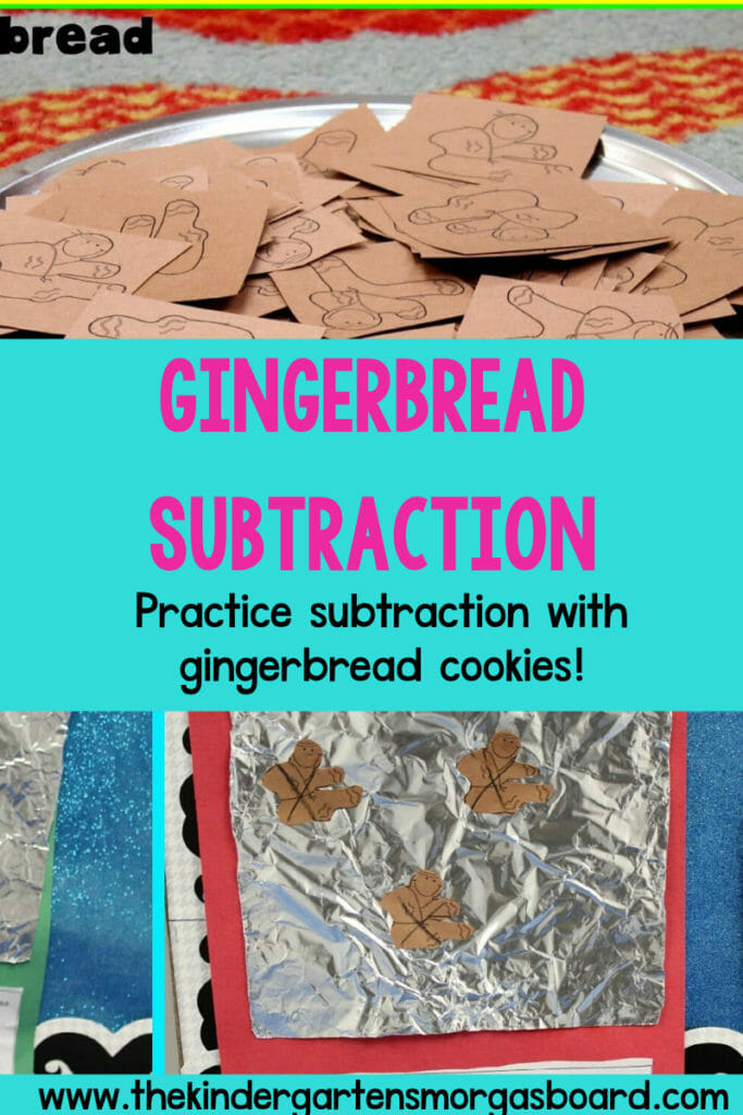 Gingerbread Subtraction – The Kindergarten Smorgasboard