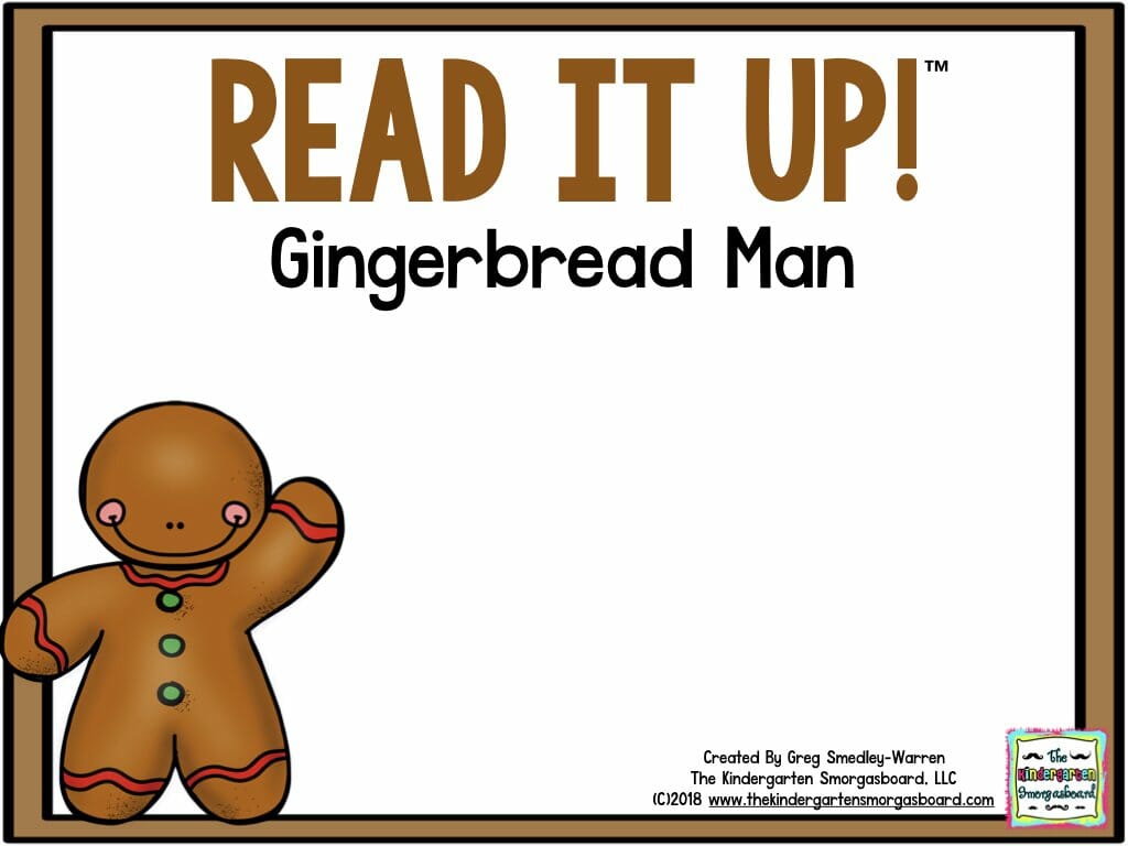 Gingerbread Writing Project – The Kindergarten Smorgasboard