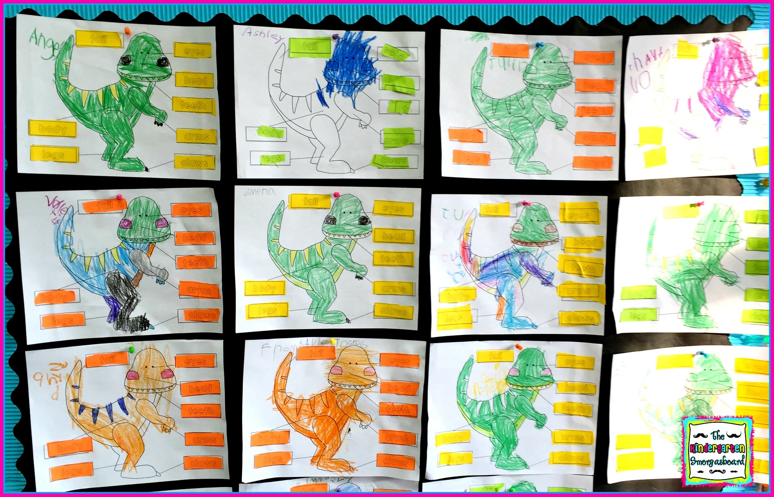 labeling dinosaurs – The Kindergarten Smorgasboard