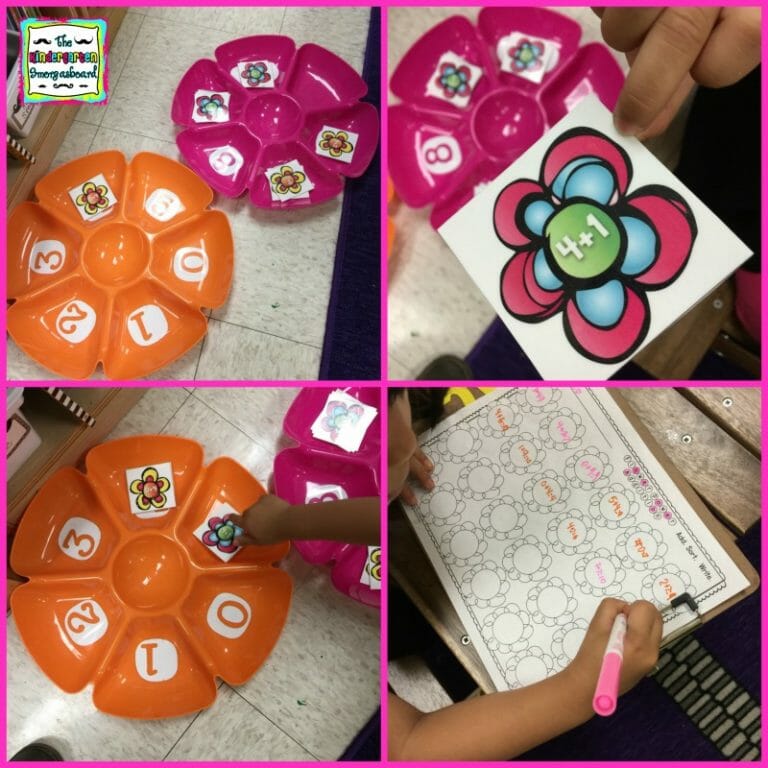 Kindergarten Addition: Flower Power Adding! – The Kindergarten Smorgasboard