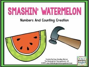 Watermelon Kindergarten Activities: Ten Frames FREEBIE! – The ...