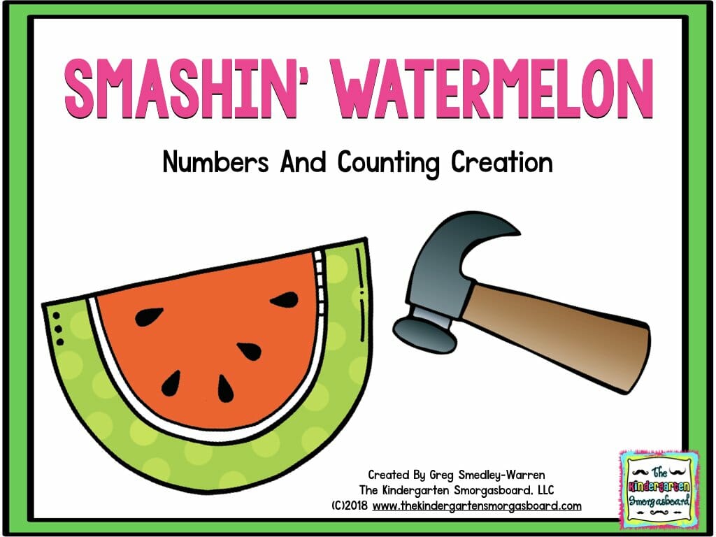 Watermelon Kindergarten Activities: Ten Frames FREEBIE! – The ...