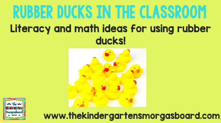 Rubber Ducks Ideas: Using Rubber Ducks In The Classroom – The ...