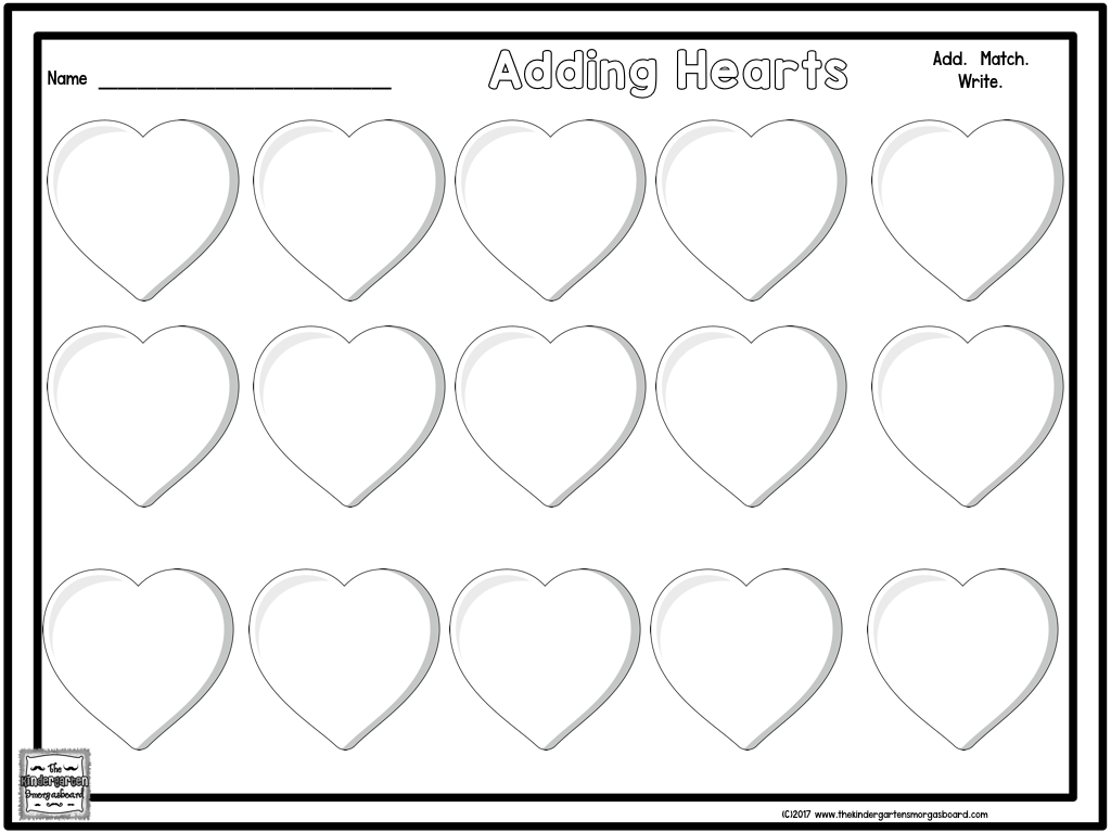 adding hearts recording sheet.001 – The Kindergarten Smorgasboard
