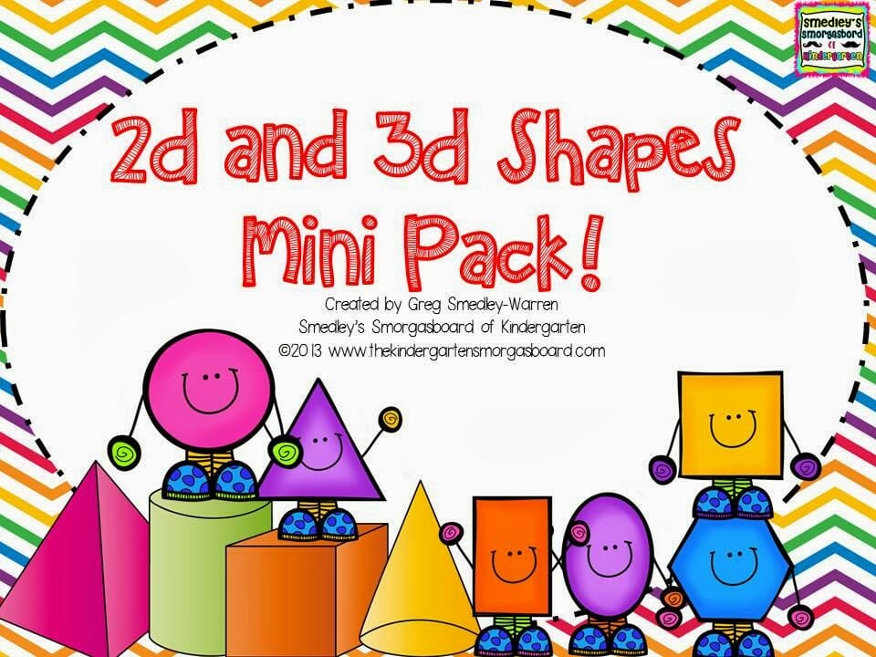 A Kindergarten Smorgasboard Of Shapes! | The Kindergarten Smorgasboard