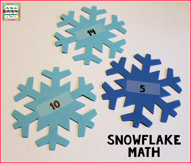 Snowflake Math FREEBIES! – The Kindergarten Smorgasboard