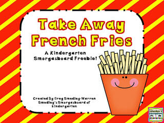A Kindergarten Smorgasboard of French Fry Subtraction! – The ...