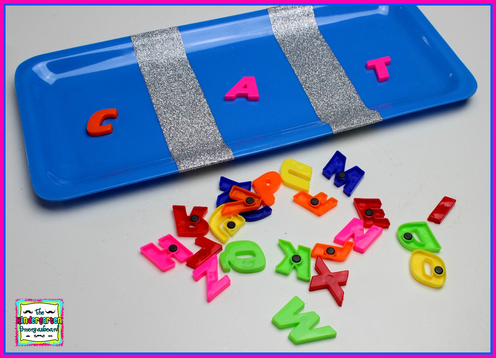 Dollar Tree Word Building – The Kindergarten Smorgasboard