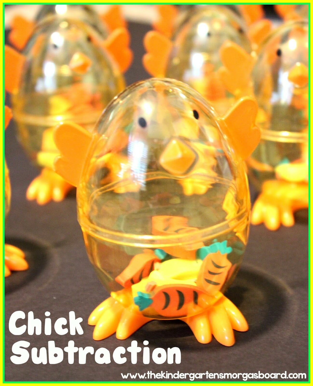 Chick Subtraction – The Kindergarten Smorgasboard