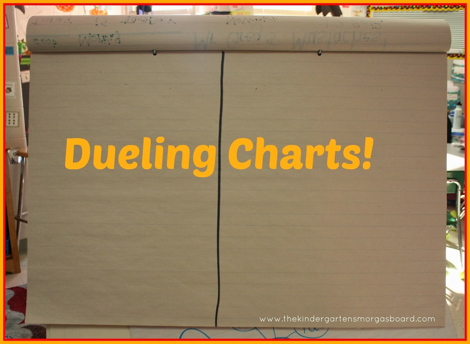 Dueling Charts! – The Kindergarten Smorgasboard