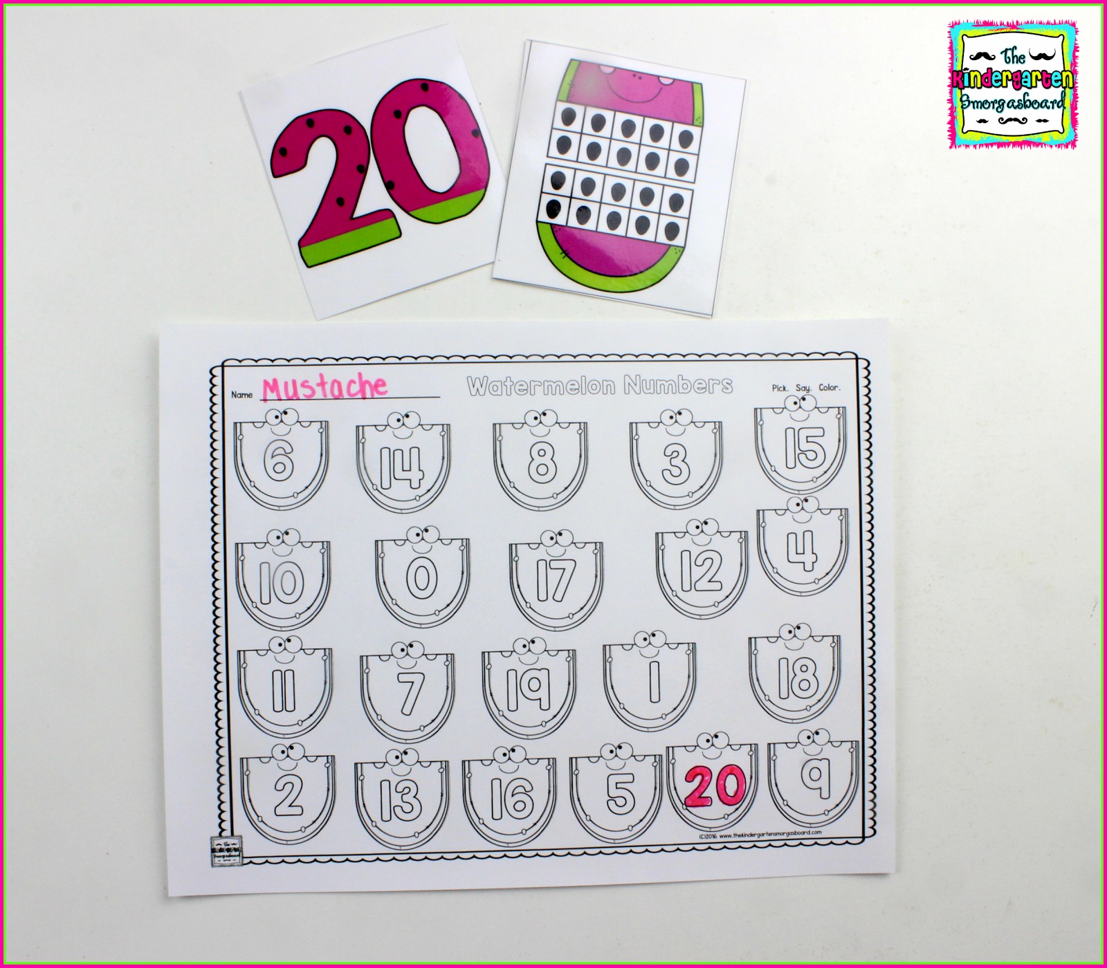 Watermelon Kindergarten Activities: Ten Frames FREEBIE! – The ...