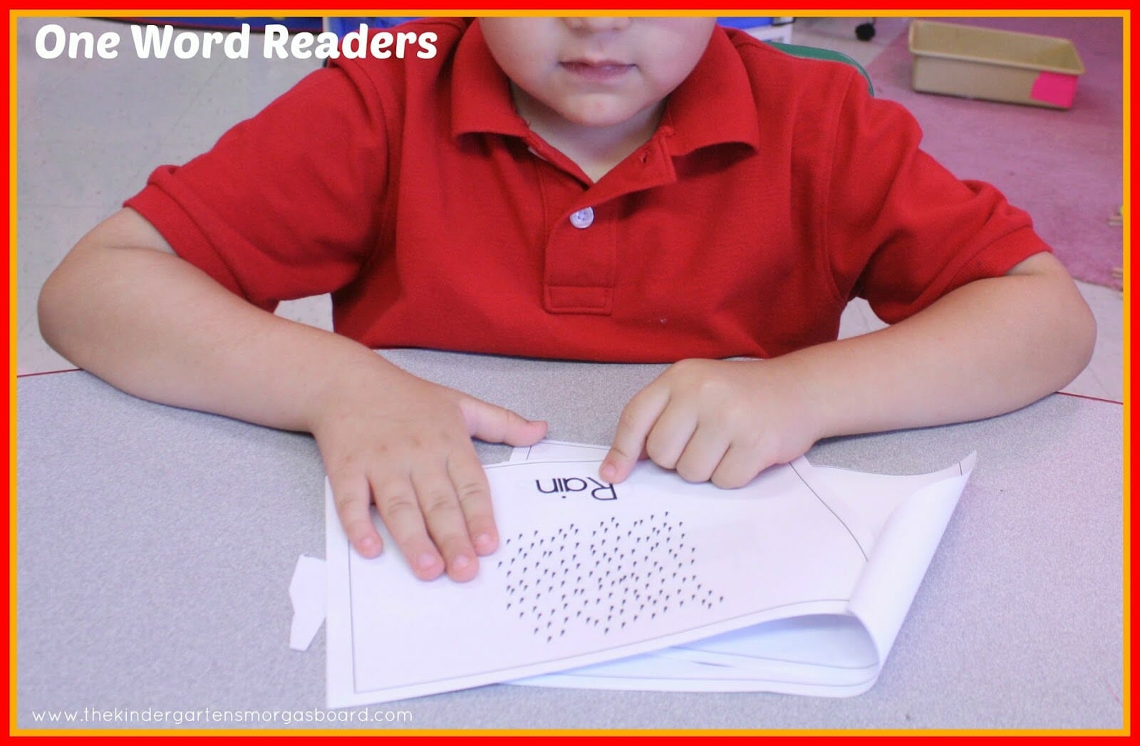 One Word Readers! | The Kindergarten Smorgasboard