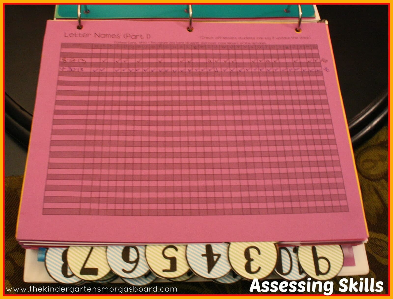 Data Notebook – The Kindergarten Smorgasboard