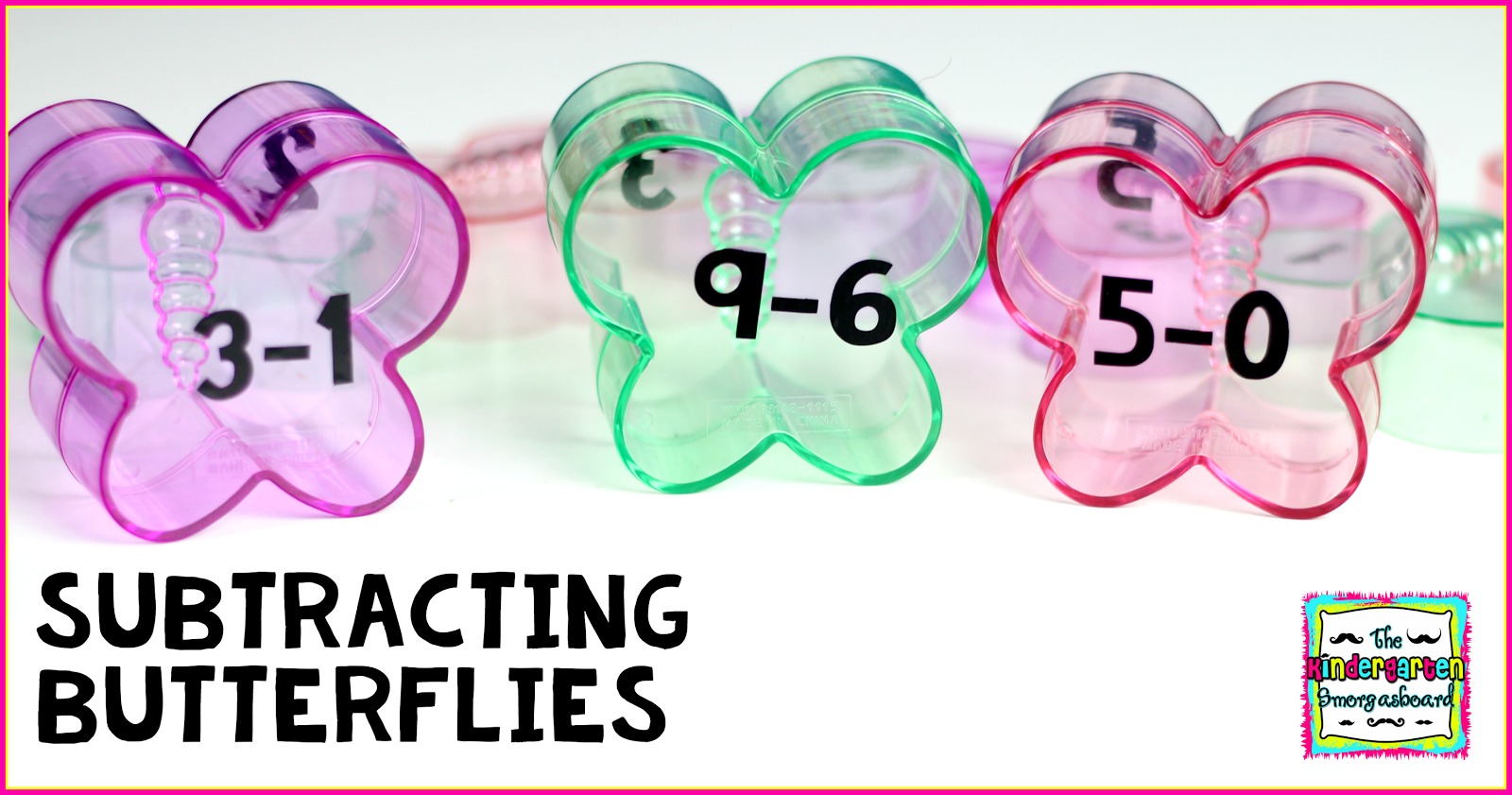 Butterfly Subtraction! – The Kindergarten Smorgasboard