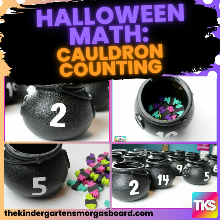 Halloween Math: Cauldron Counting And A Freebie! – The Kindergarten ...