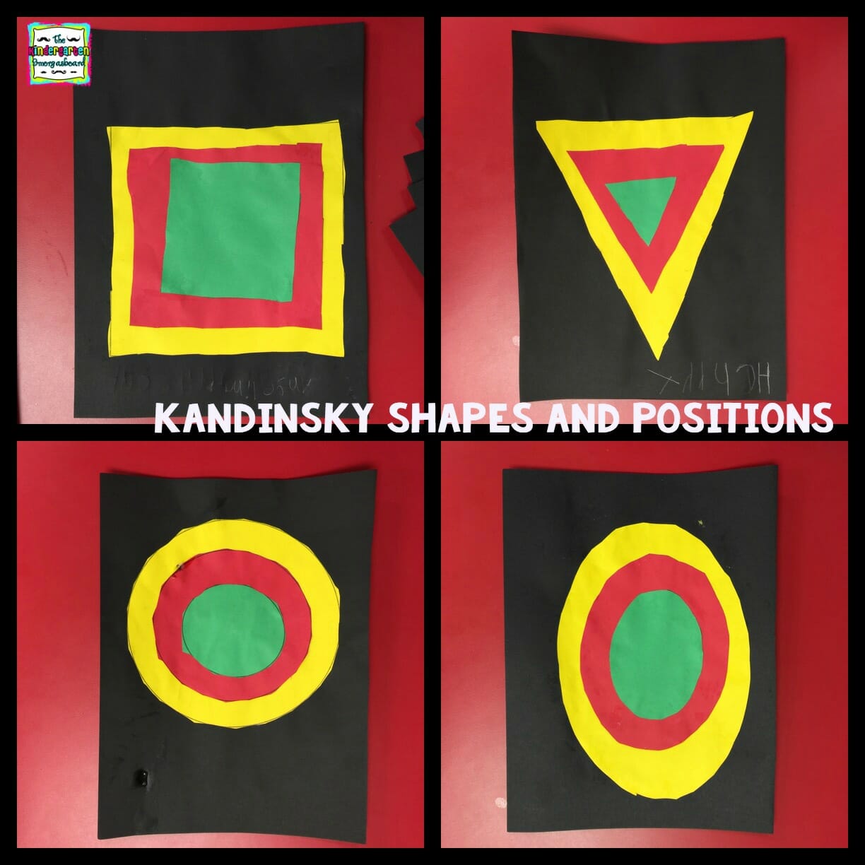 Shapes And Position Words – The Kindergarten Smorgasboard