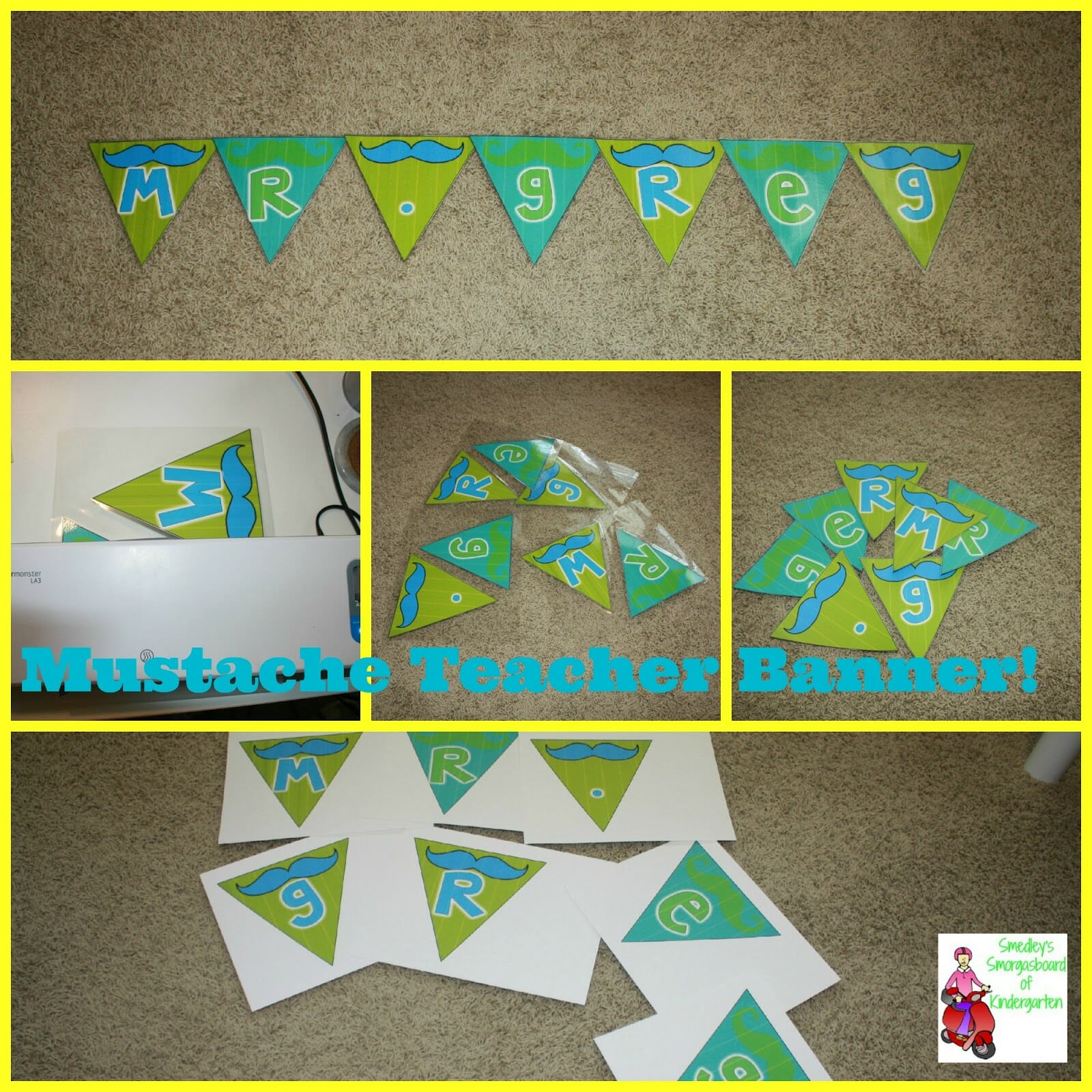 Teacher Banner! | The Kindergarten Smorgasboard