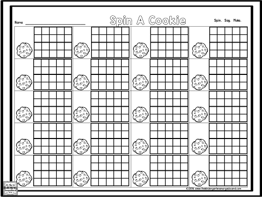 Cookies And Ten Frames! – The Kindergarten Smorgasboard