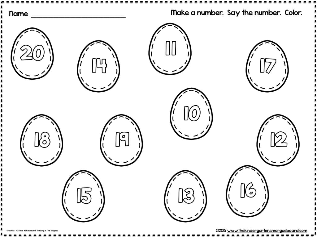 Plastic Eggs Math And Literacy Centers! – The Kindergarten Smorgasboard