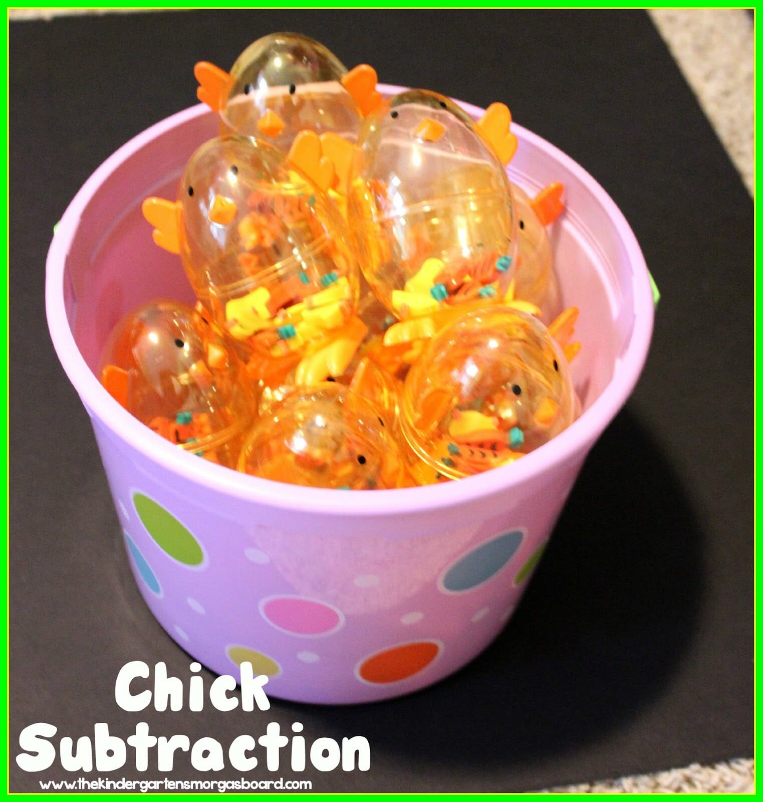 Chick Subtraction – The Kindergarten Smorgasboard