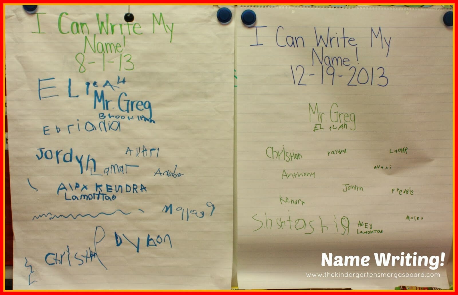 A Kindergarten Smorgasboard Saturday…err…Monday Kindergarten Post ...