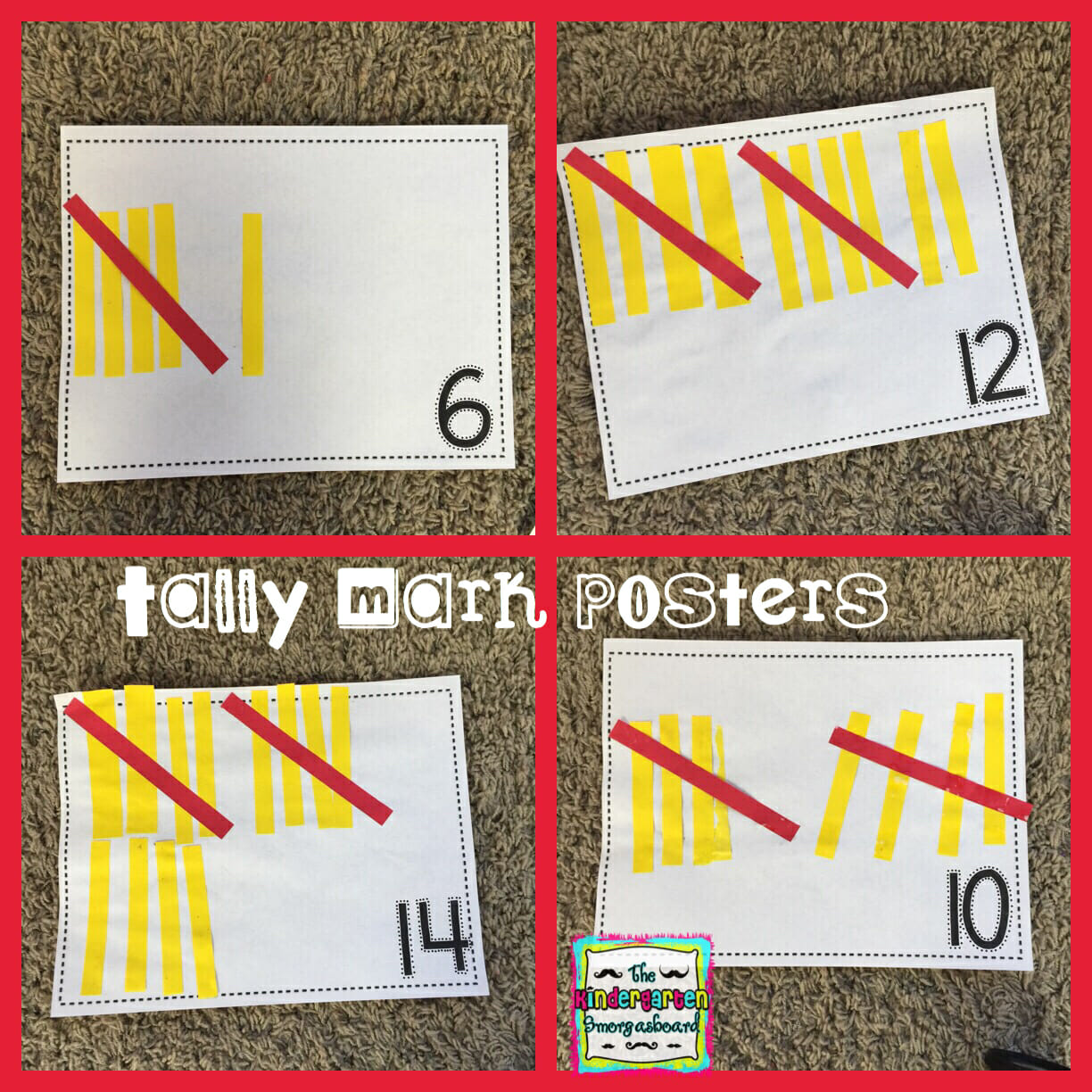A Kindergarten Smorgasboard of Tally Marks | The Kindergarten Smorgasboard